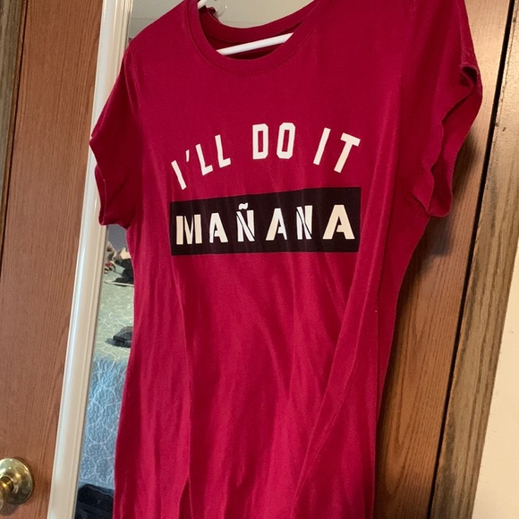 Wound Up | Tops | Wound Up Ill Do It Manana Tshirt Xl 517 | Poshmark